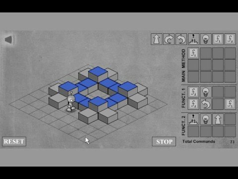 Light-Bot Level 9 - YouTube