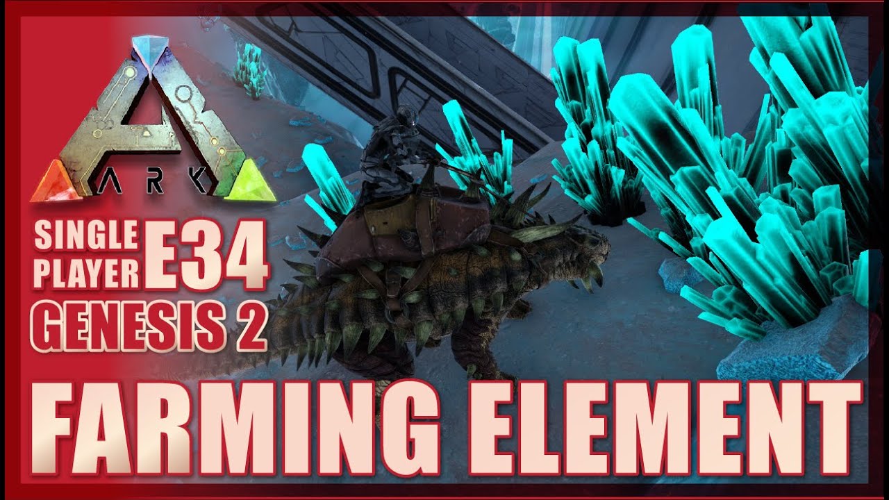 Farming Element Genesis 2 - Ark single player E34 - YouTube