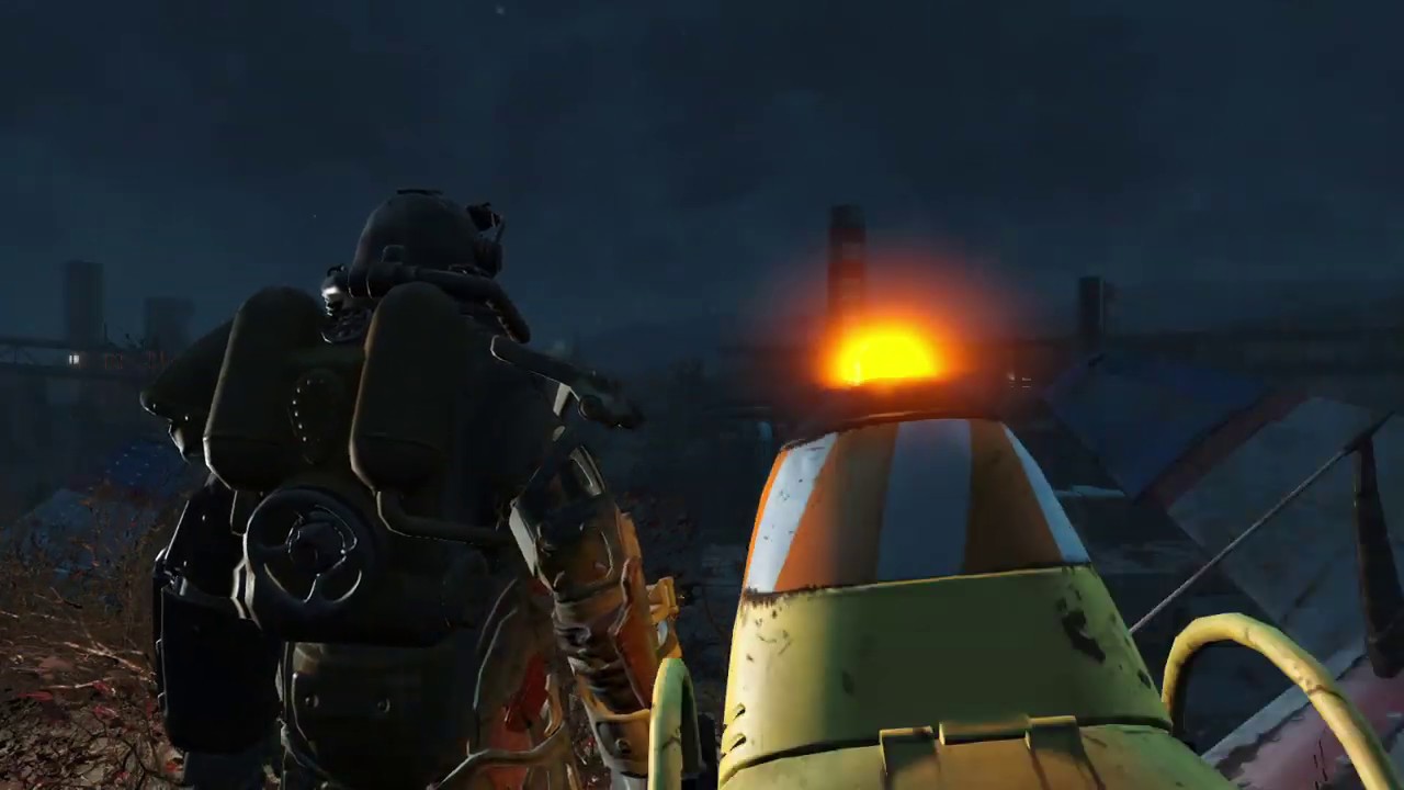 Finding another T-51 Power Armor Fallout 4 - YouTube
