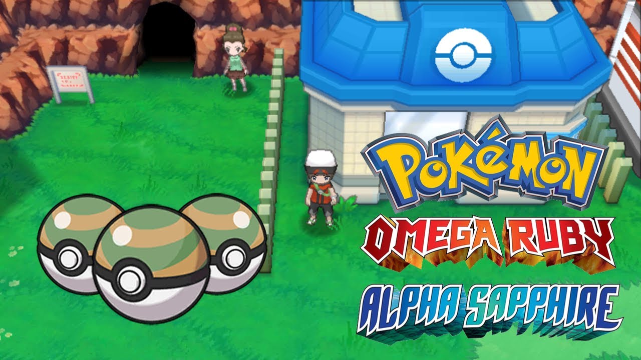The only Mart where you can buy Nest Balls in Pokemon Omega Ruby ...