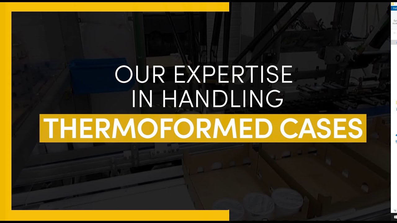 MG Tech expertise in handling thermoformed cases - YouTube