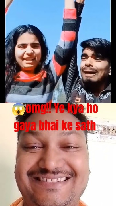 #omg ye kya ho gaya bhai ke sath#shorts#youtube#funny#comedy#duet#ytshort#realfools#trending# ...