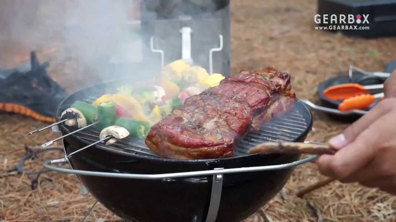 Camping Steak - YouTube