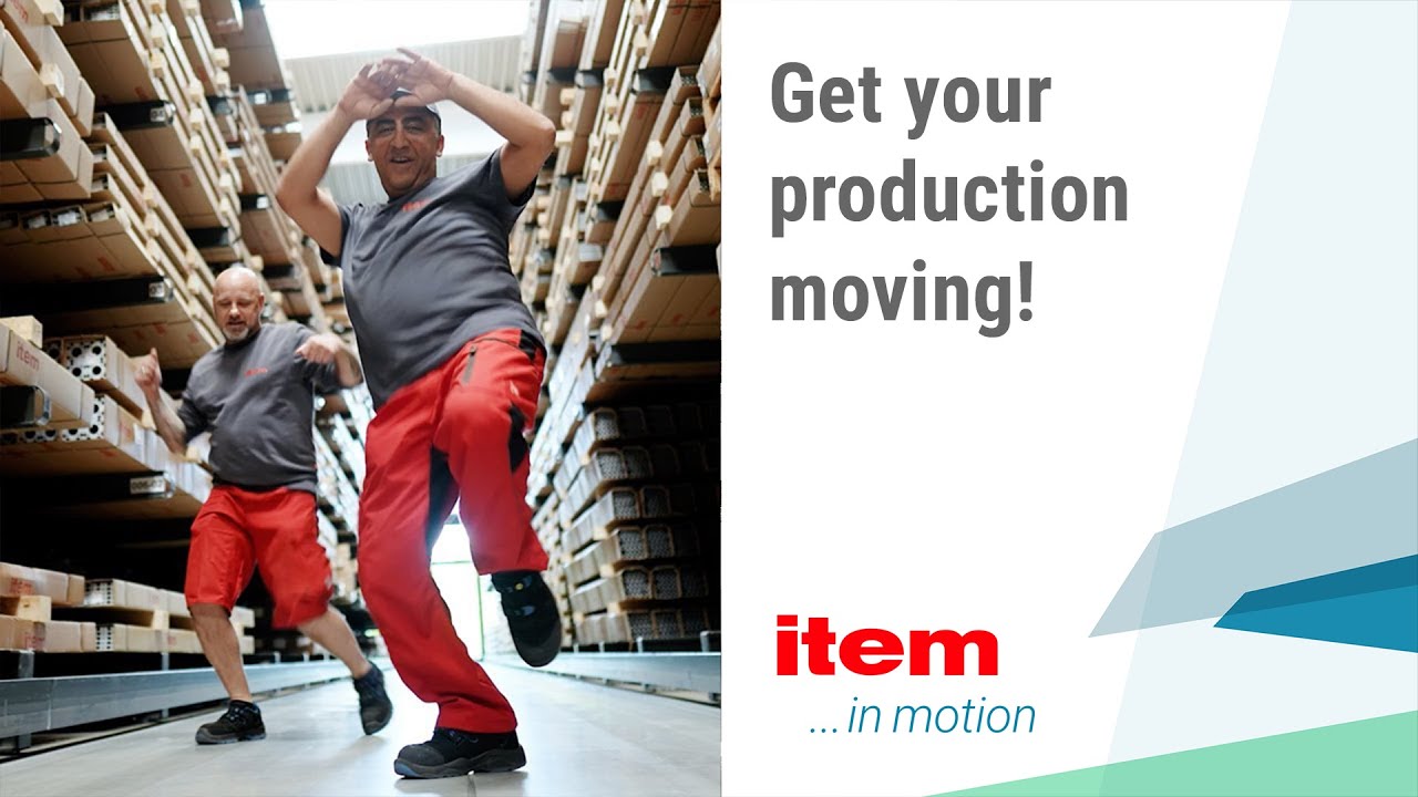 item in motion – optimum material flows with the item Building Kit ...