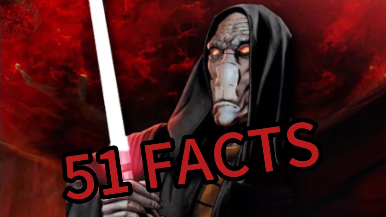 51 Facts About Darth Plagueis: The Sith Lord Who Mastered Life and ...