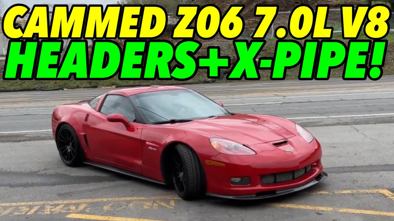 2006 Chevy Corvette Z06 7.0L V8 CAMMED w/ HEADERS & X PIPE! - YouTube