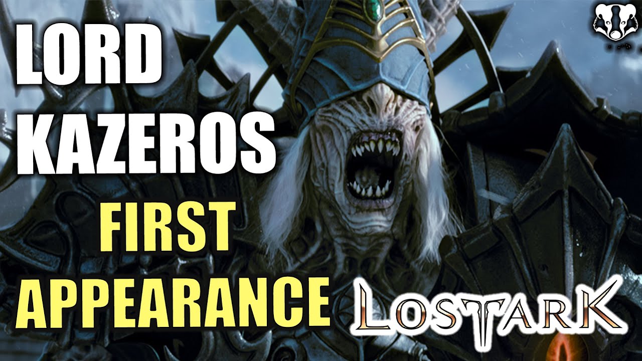 MASTER KAZEROS - FIRST APPEARANCE IN LOST ARK STORY - LOST ARK MOMENTS ...