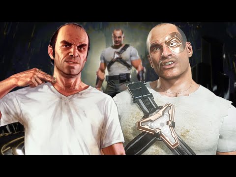 GTA V Trevor Phillips in Mortal Kombat