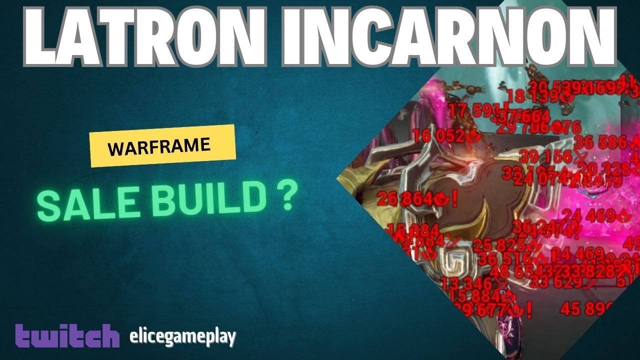 build latron incarnon warframe - YouTube