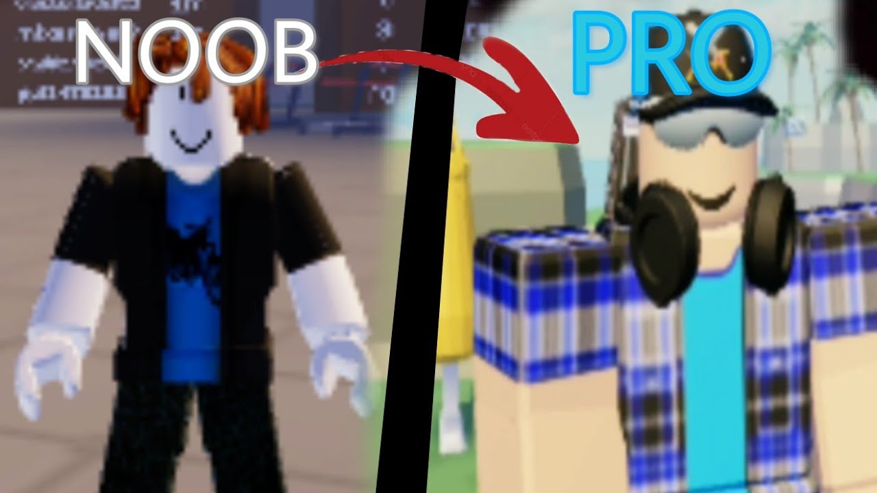 Noob to pro in roblox GYM REALMS - YouTube