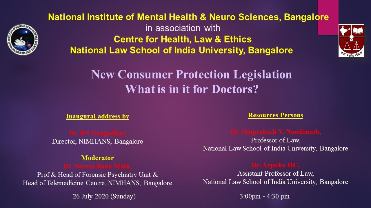 New Consumer Protection Legislation. What is in it for Doctors? - YouTube