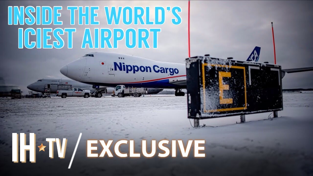 Ice Airport Alaska - Ted Stevens Anchorage International Airport ...