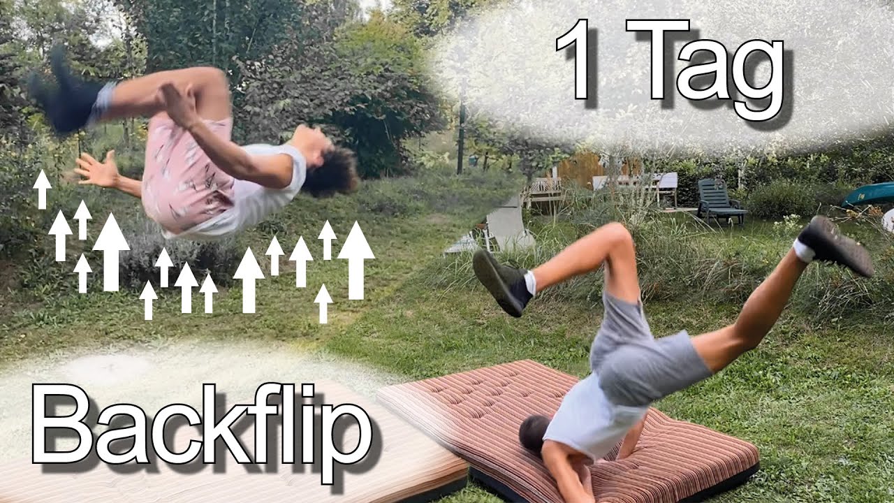 BACKFLIP lernen an EINEM TAG?! 🤯 - YouTube