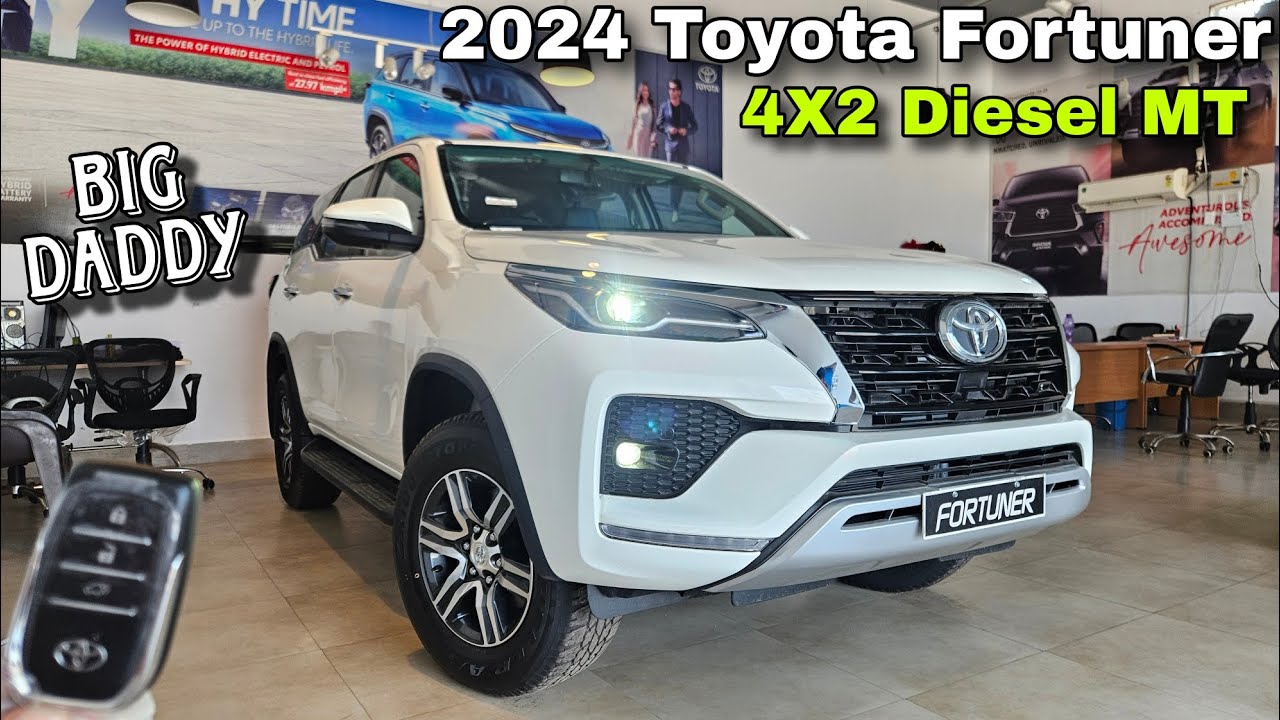 Toyota Fortuner base model 2024 | भौकाल है ये SUV | Fortuner 4x2 diesel ...