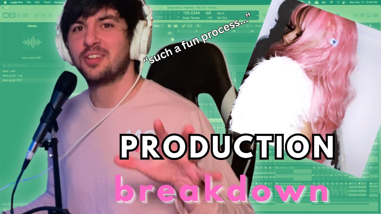 How I produced "Popstar" by Eryka Gray [Pop] [Pop-Rock] [Production ...