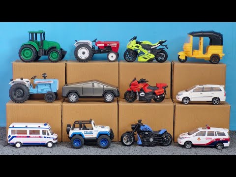 Mini Eicher 557 Tractor And Mahindra 275 di Tractor Video l New Holland 3630 Tractor Unboxing Video 