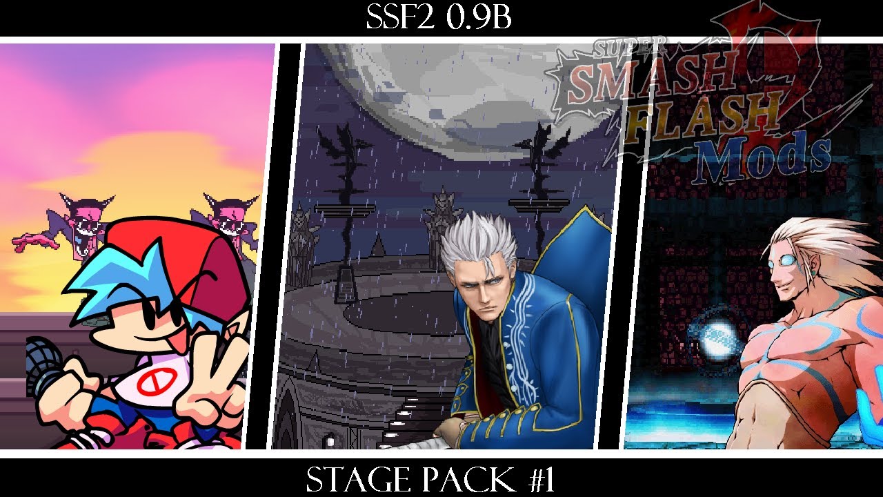 SSF2 0.9b | Stage Pack #1 - YouTube