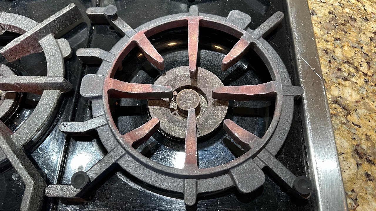 Rubber Feet Stove Grate Replacement for Wolf Cooktop - YouTube