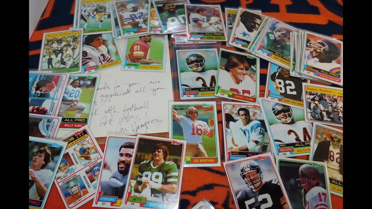 Show & Tell #11: 1981 Topps NFL - YouTube