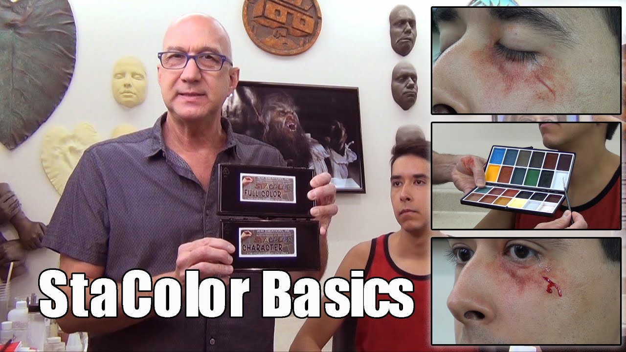 Stacolor Palette Basics With Matthew Mungle - YouTube