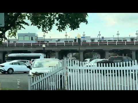 Passing a couple of LIRR trains near Babylon and Lindenhurst.