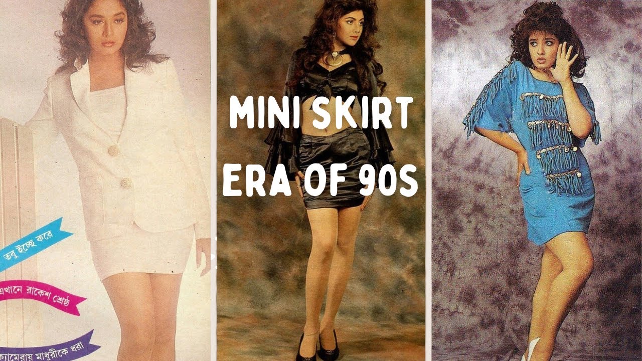 90s: Mini-Skirt Era | When Bollywood Went Short: The 90s Mini-Skirt ...