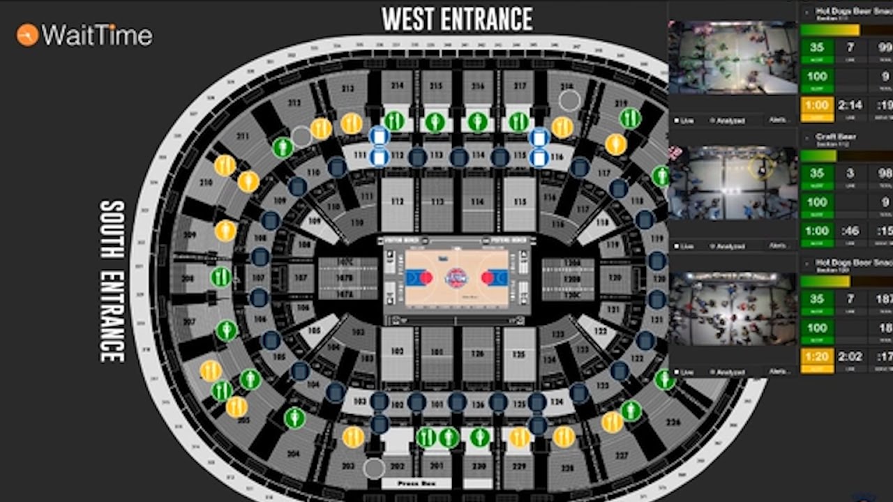 Technology That Makes the Arena Bathroom Line Shorter - YouTube