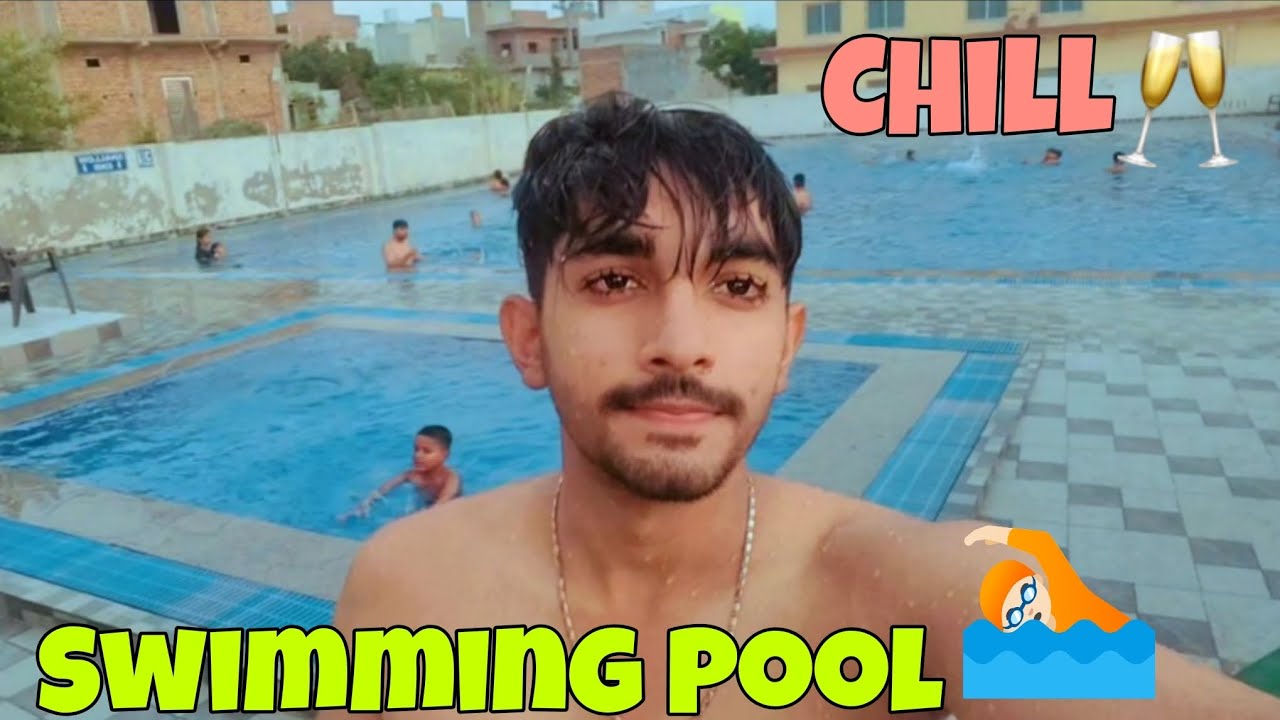 Chill In Swimming Pool🏊🏻🥂 | Mayank Chauhan - YouTube