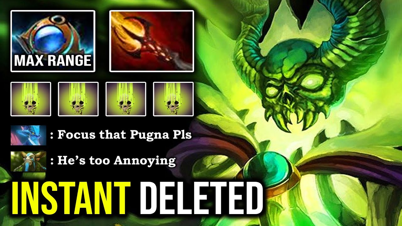 MOST ANNOYING MID PUGNA EVER Instant Magical Burst Nonstop Life Drain ...