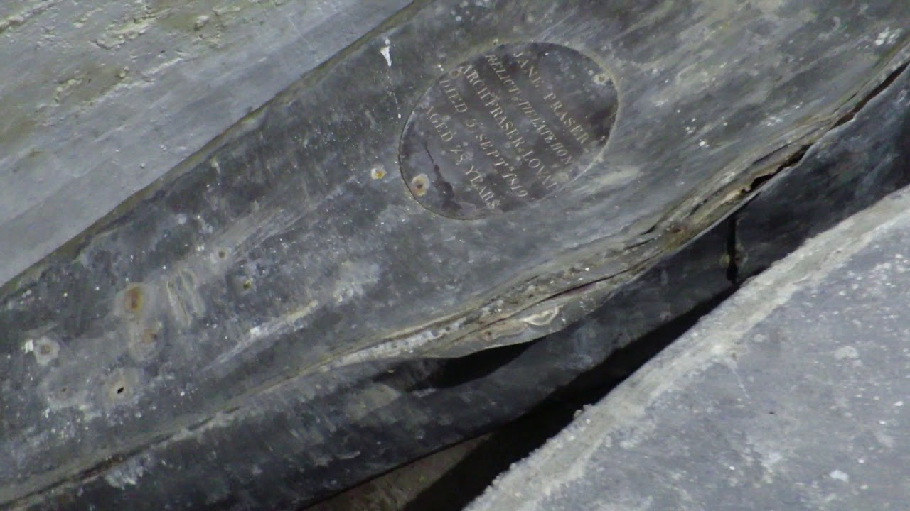 Inside the Crypt of Wardlaw Mausoleum, Scotland - YouTube
