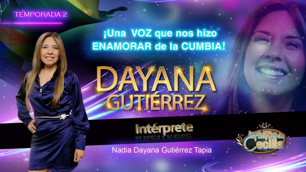 DAYANA GUTIÉRREZ: ¡Una VOZ que nos hizo ENAMORAR de la CUMBIA! - YouTube