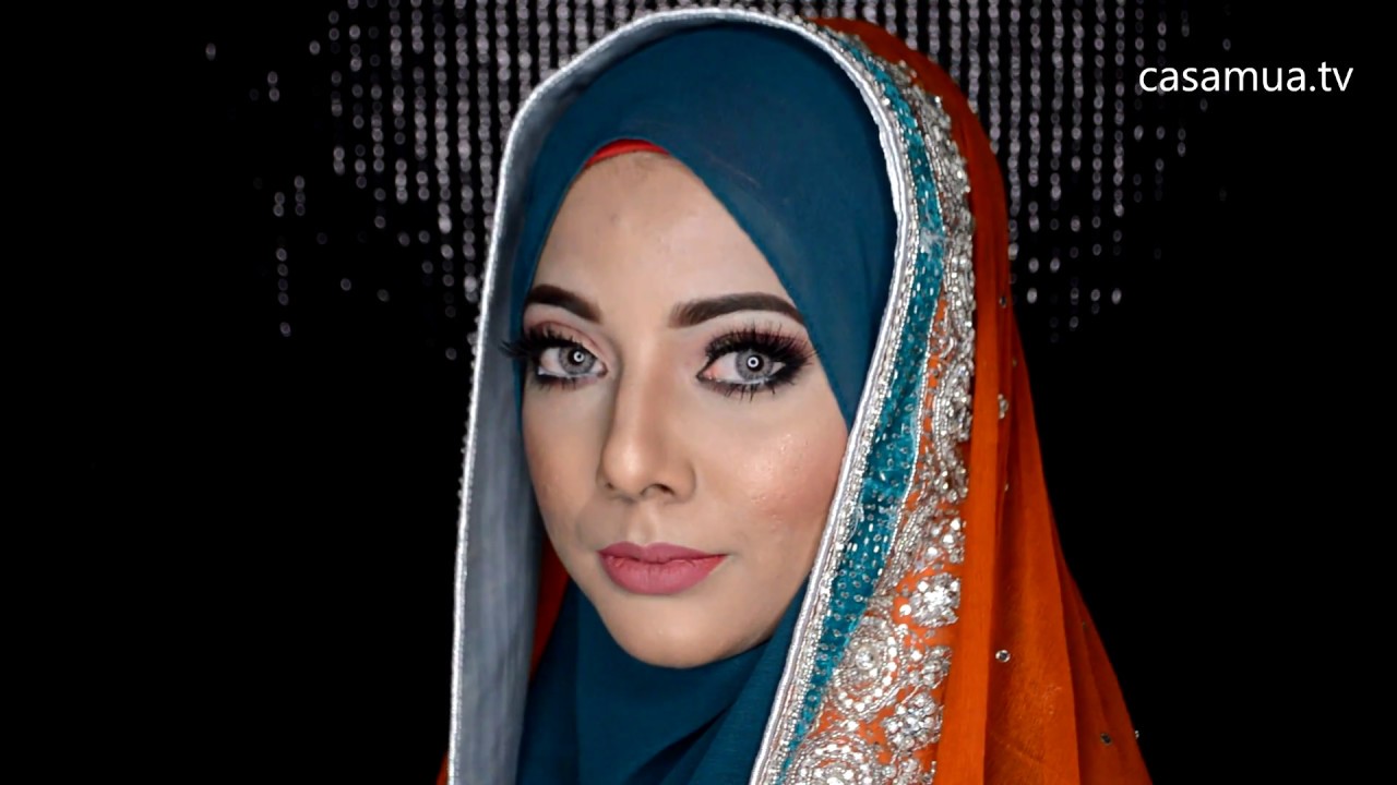 Arabic Bridal Makeup Tutorial by Shazia Akhtar - YouTube