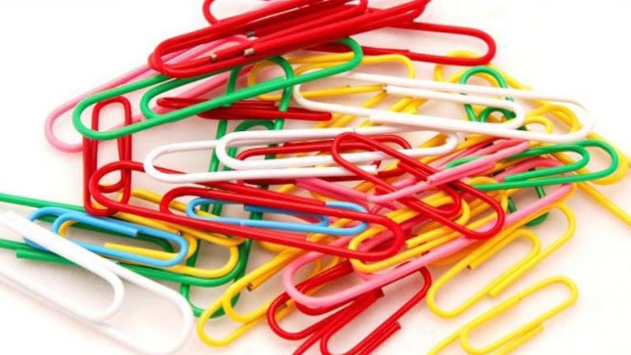 12 Amazing Hacks with Paper Clip that EVERYONE should know! - YouTube