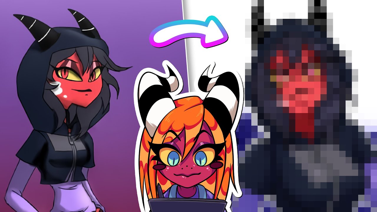 RIDISEGNO i vostri PERSONAGGI - YOKAPPA DRAW EP2 - YouTube