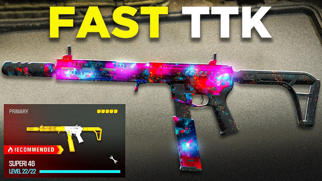 the *BROKEN* SUPERI 46 in WARZONE 3! 😍 (Best Superi 46 Class Setup ...