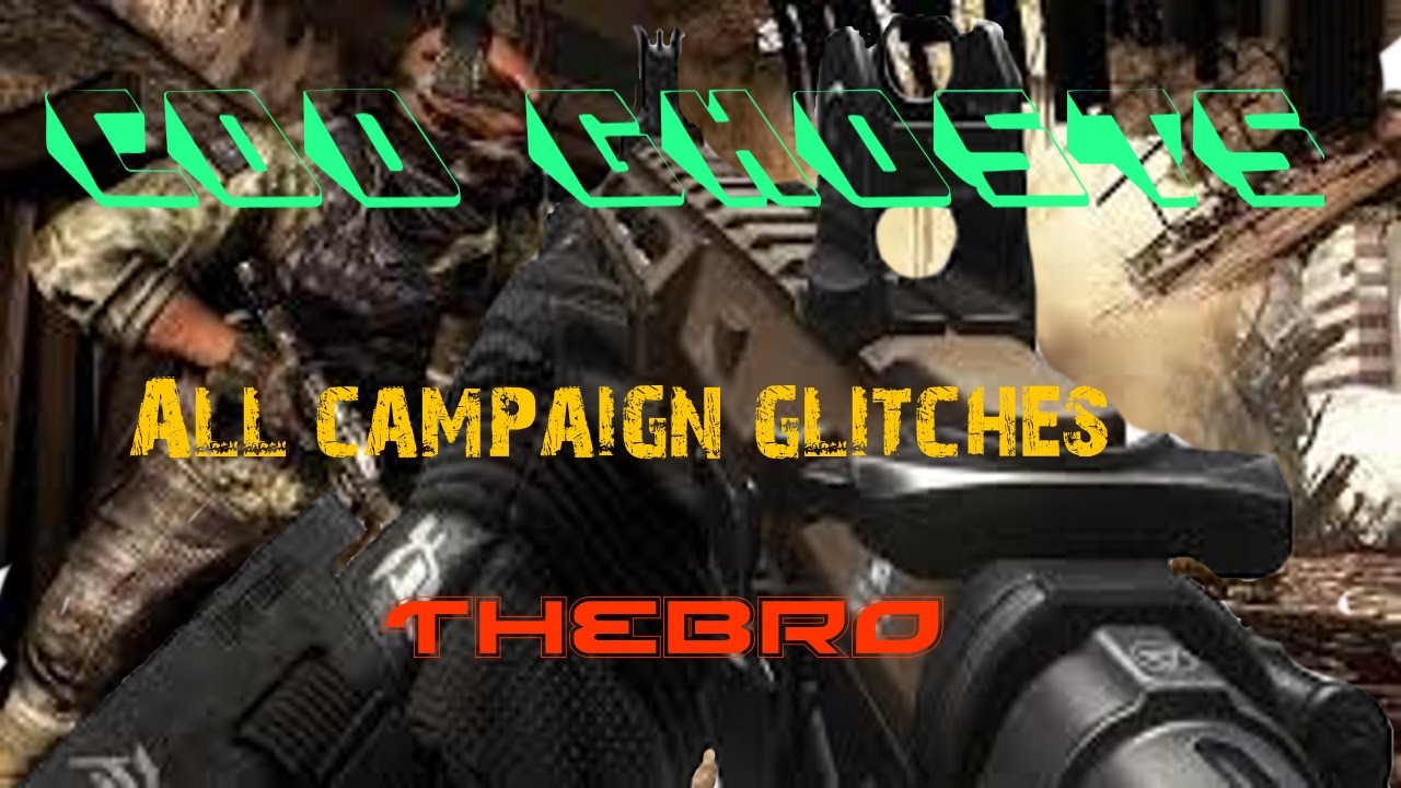 CoD Ghosts All Best Campaign Glitches "Ghosts Glitch Montage" - YouTube
