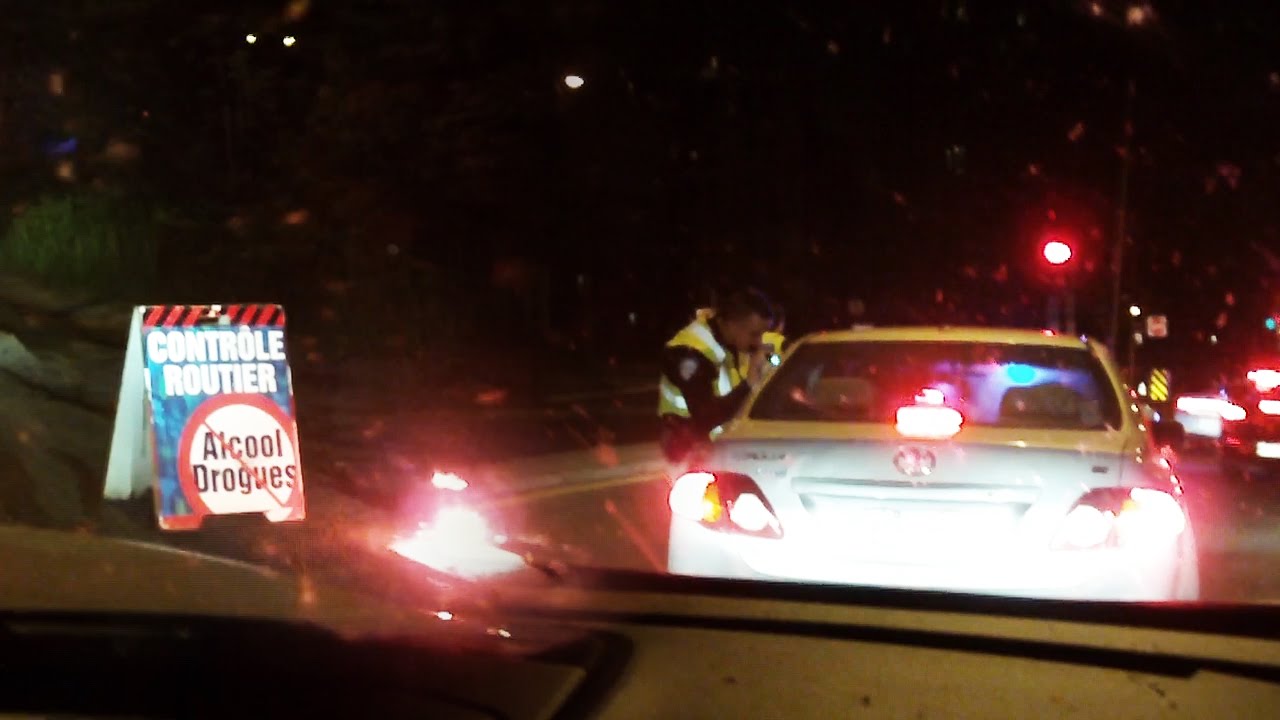 When Americans Go Through a DUI Checkpoint in Canada... - YouTube