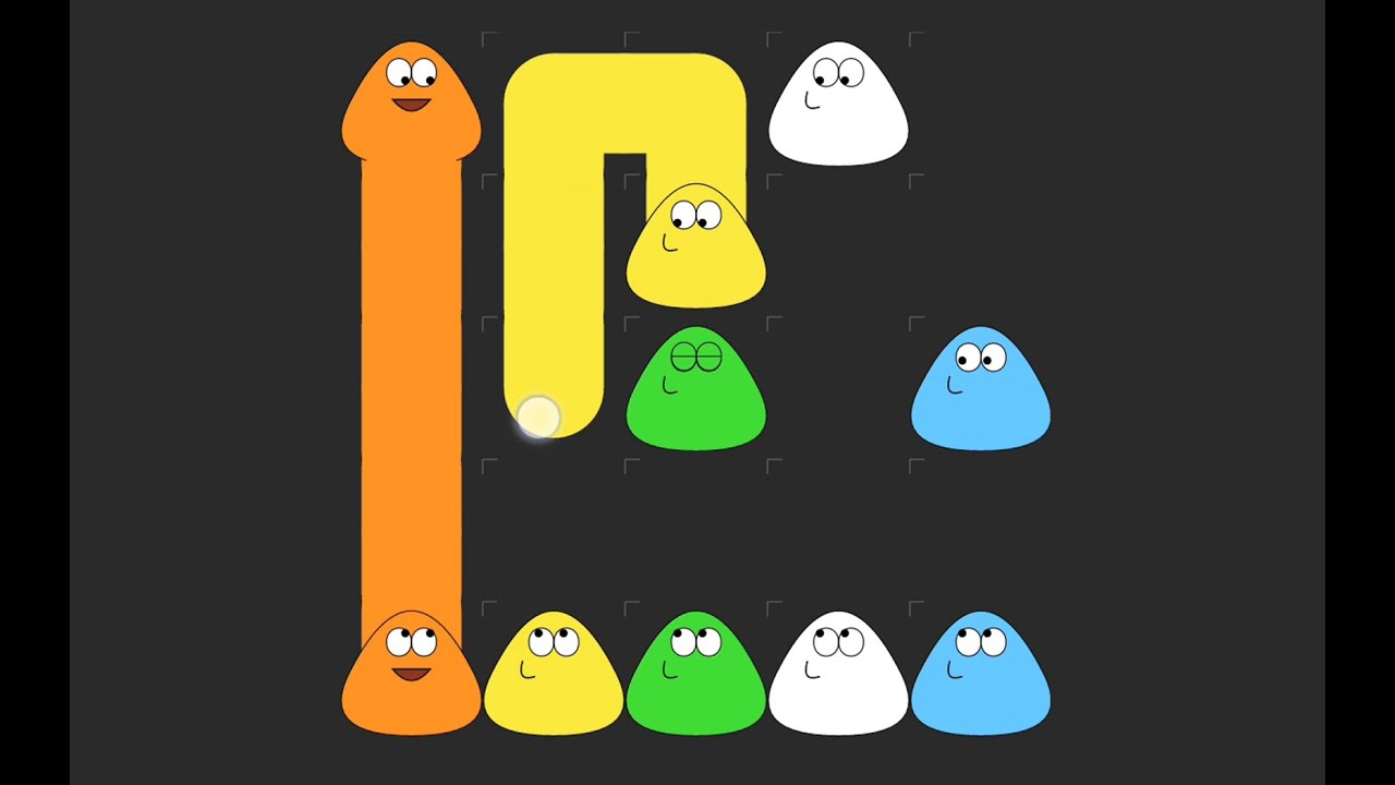 Pou Connect android funny children games - YouTube