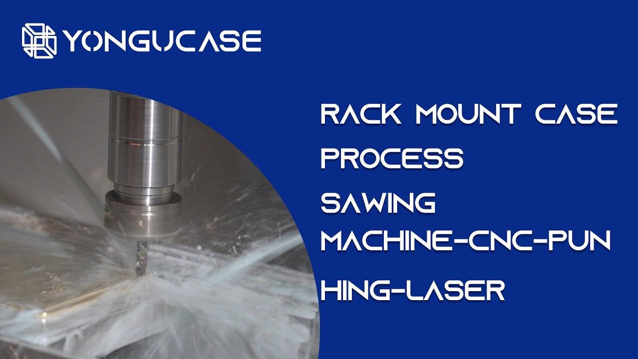 【Rack Mount Case Process】Sawing Machine CNC Punching Laser - YouTube