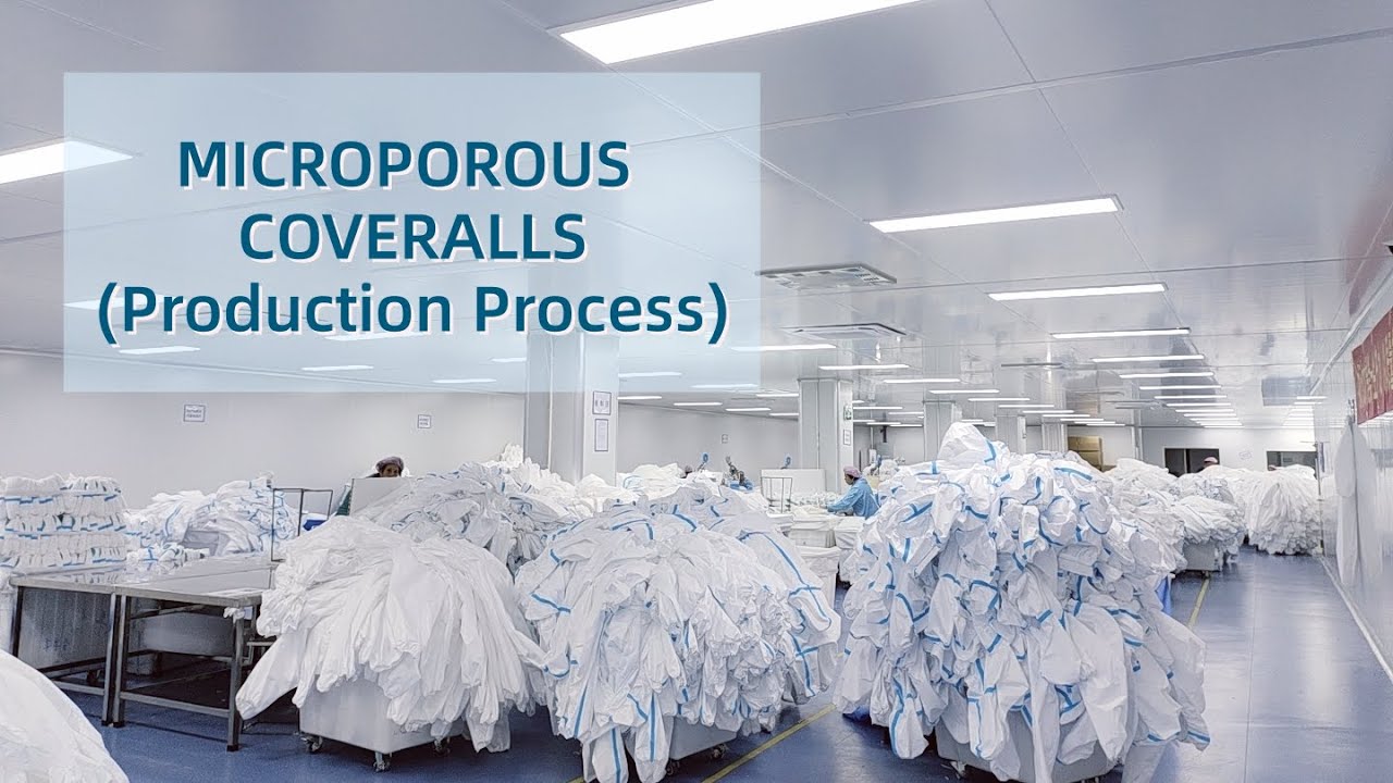 Disposable Medical Coveralls Production Process - Woozon Healthcare ...