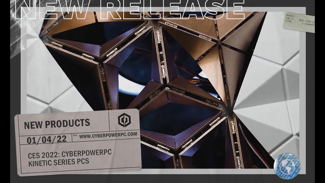 CES 2022: CyberPowerPC Kinetic Series Gaming PCs - the First of Their ...