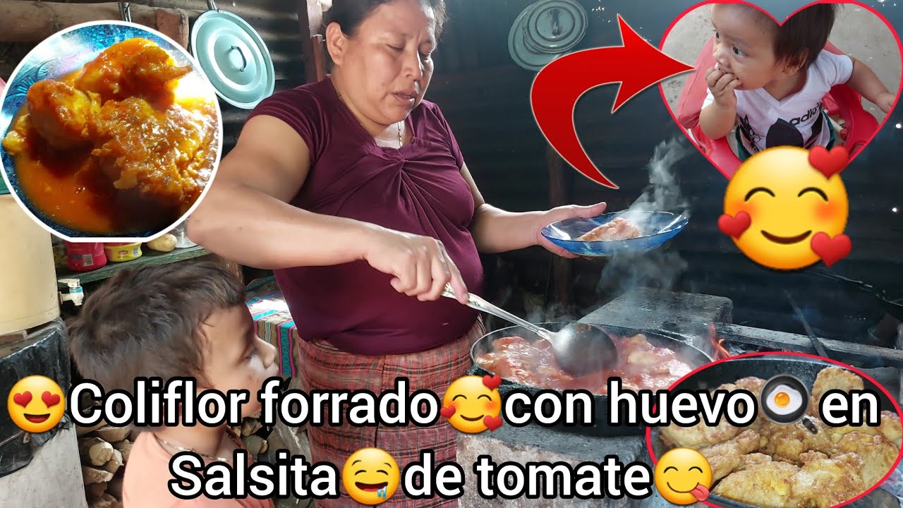 🚨Estamos de buelta🥳con una Gran Reseta😍 coliflor forrado🤤con huevo🍳en ...