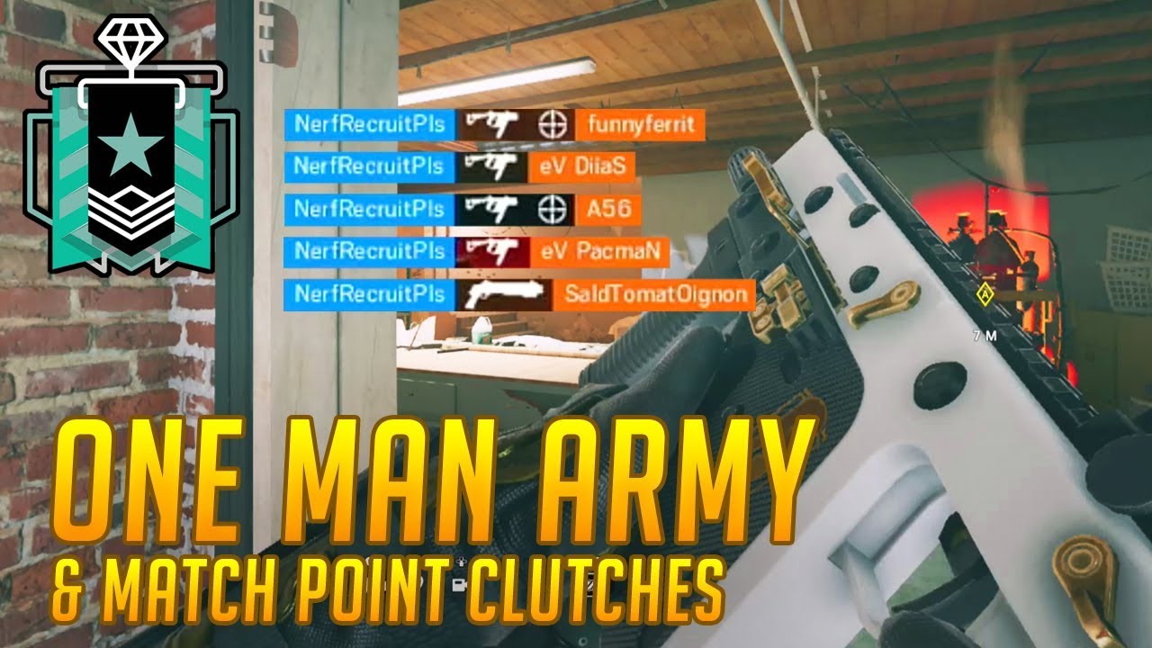 Xbox DIAMOND RANKED Highlights - Rainbow Six Siege (Console Diamond ...