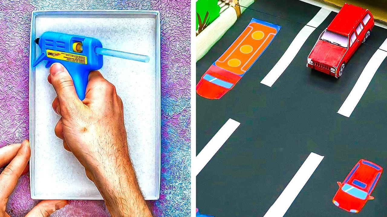 28 JUGUETES GRACIOSOS DE BRICOLAJE que puedes hacer en casa - YouTube