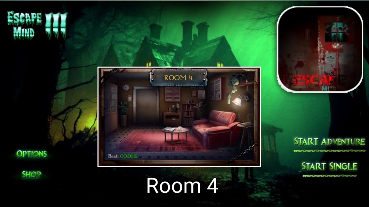 Escape mind 3 room 4 walkthrough solution - YouTube