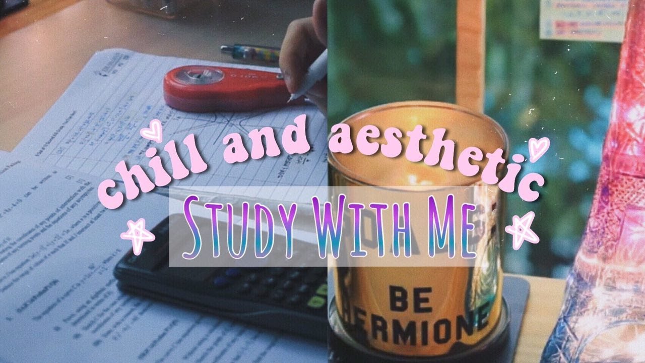 Study With Me // Chill and Aesthetic 🍁 - YouTube