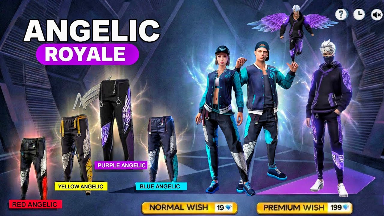 PURPLE ANGELIC PANT CONFIRM DATE 😍🥳| ANGELIC PANT RETURN | FREE FIRE ...