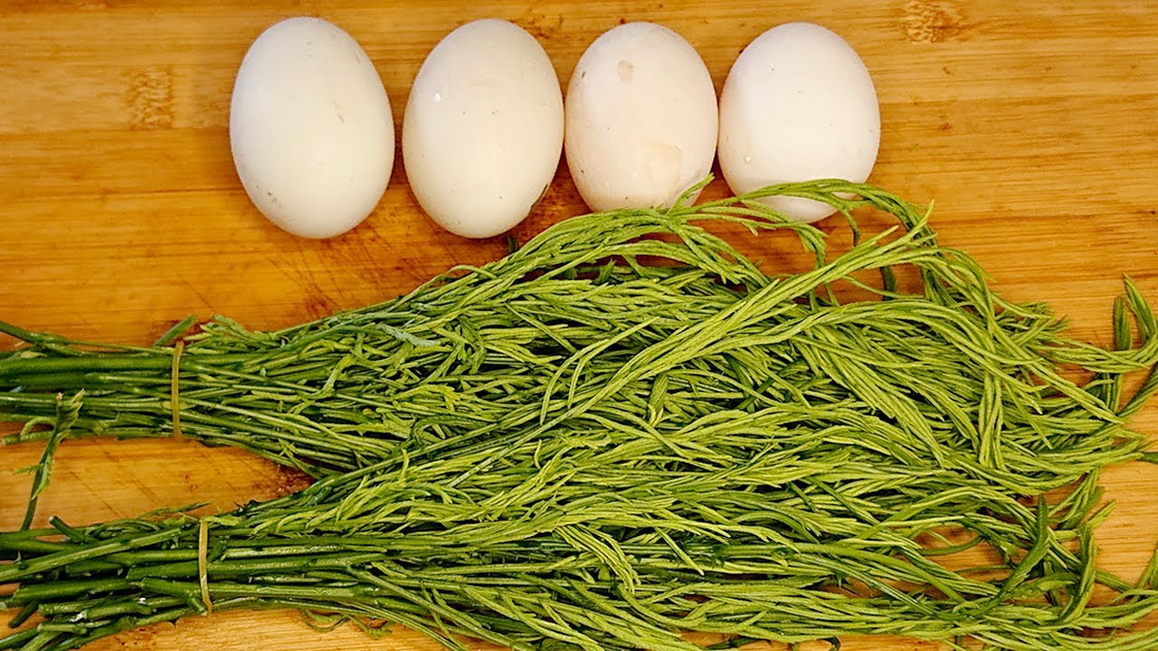 Climbing Wattle Cooking with duck eggs 3 tablets This recipe is eaten ...