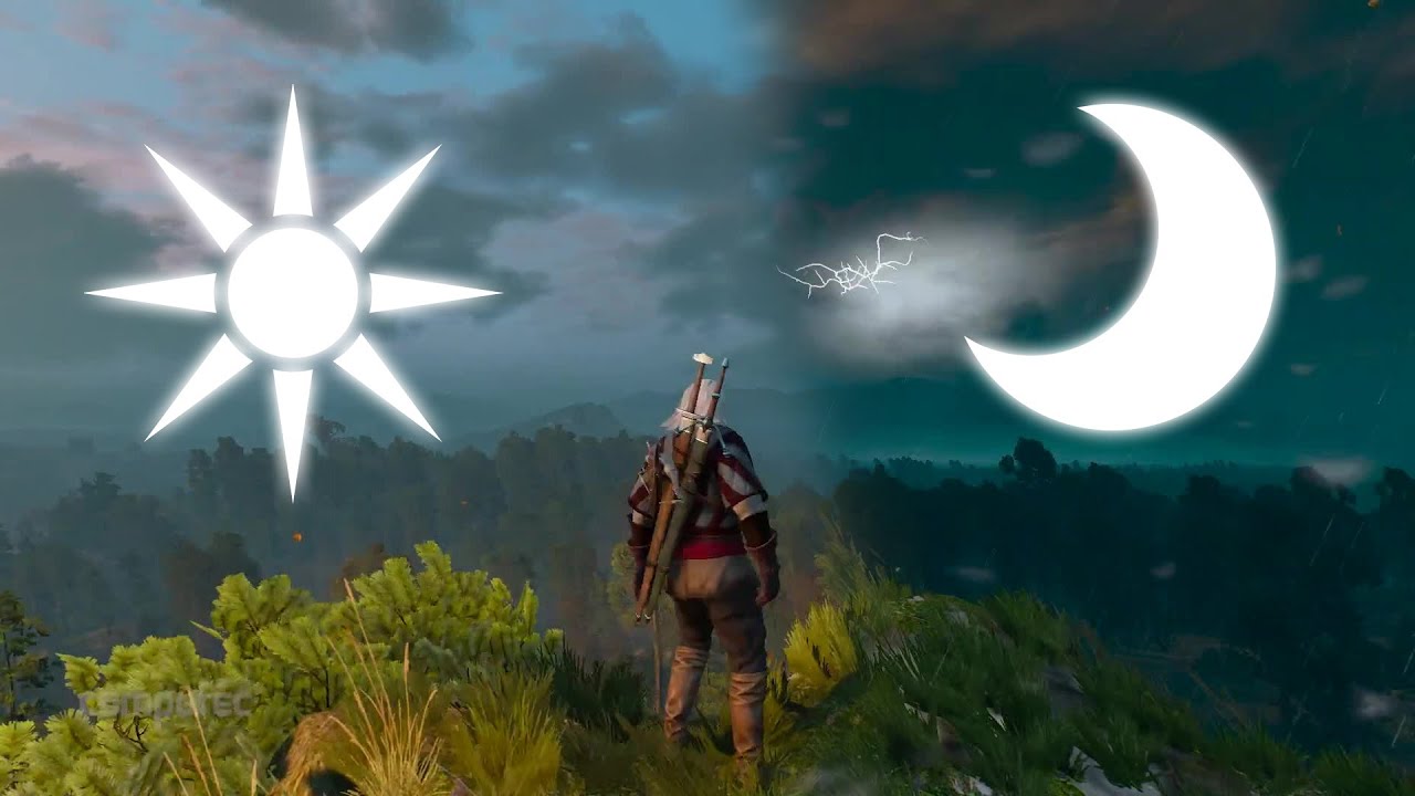 The Witcher 3 | Timelapse | Day & Night Cyle / Tag- und Nachtwechsel ...