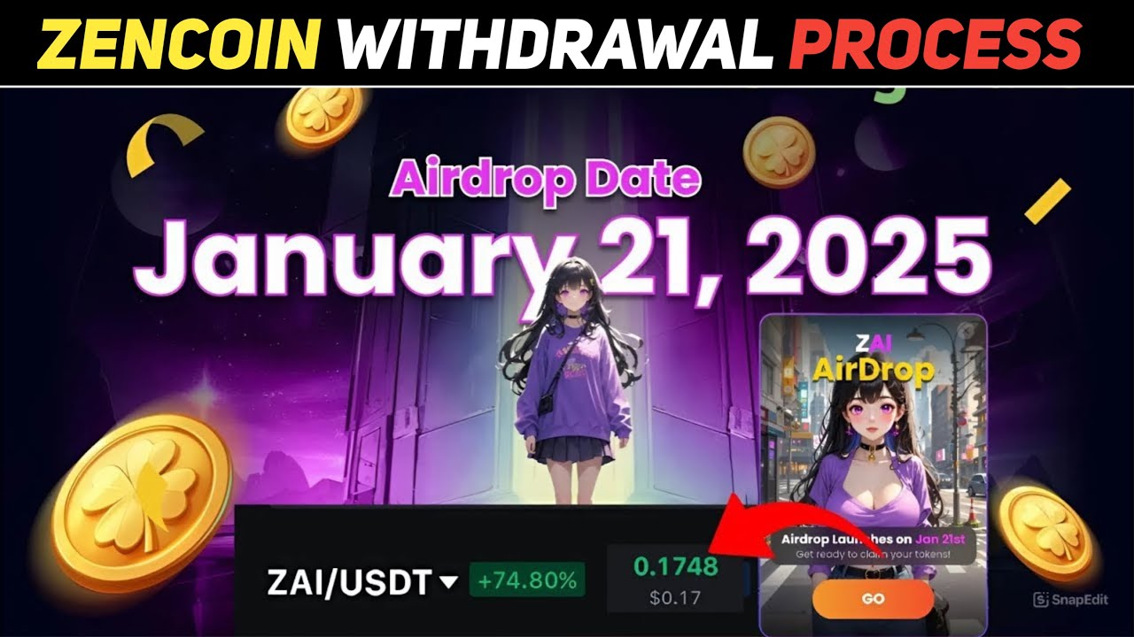 ZenCoin Listing Confirm Date !! ZenCoin withdrawal Process - YouTube